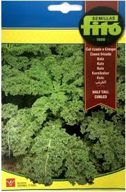Fito Kale Half Tall Curled Seeds — Desert Garden for Plants and Flowers